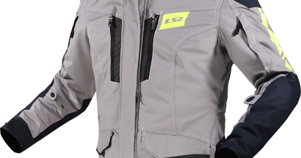 Chaqueta moto LS2 Metropolis EVO Blue HV Yellow en venta ...